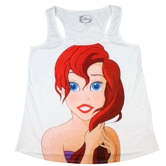 Disney | Tops | Disney The Little Mermaid Ariel Tank Top | Poshmark